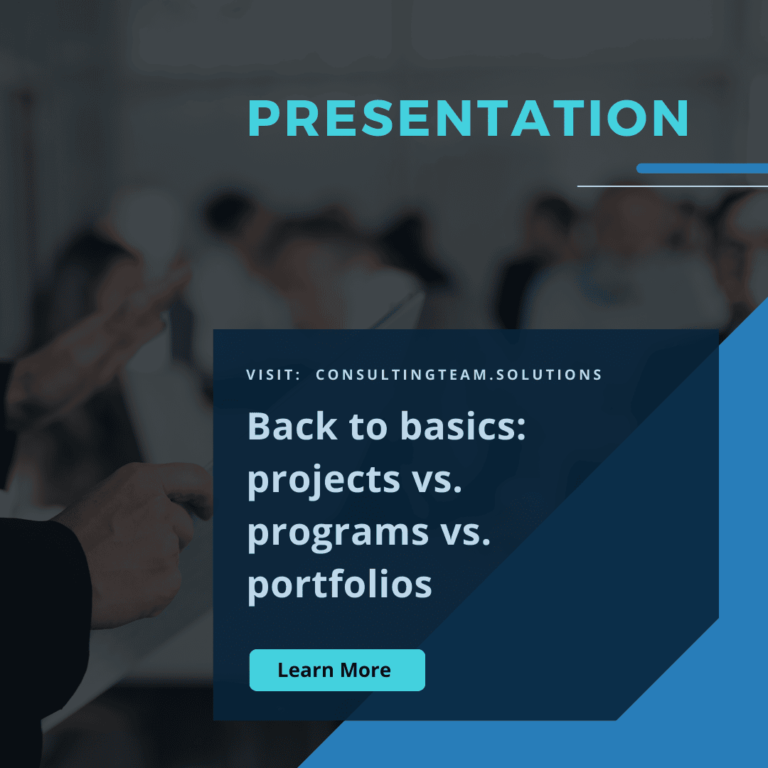 Back to Basics: Projects vs. Programs vs. Portfolios | 2026